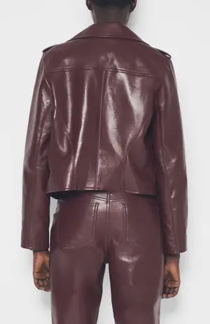 AS By DF Cindy Recycled Leather Jacket
