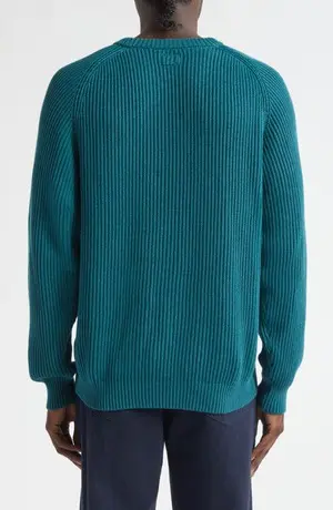 NOAH Shaker Stitch Cotton Sweater