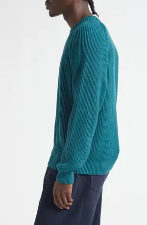 NOAH Shaker Stitch Cotton Sweater