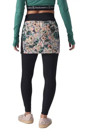 BACKCOUNTRY Stansbury Allied Down Skirt - Multi Floral Print