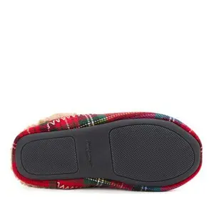 DEARFOAMS Mama Bear Clog Slippers - Plaid