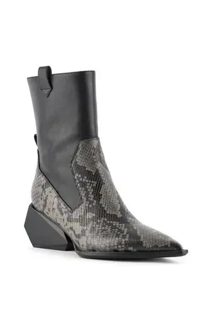 United Nude Ricky West Mid Ii Boots - Charcoal