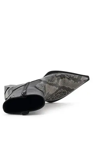 United Nude Ricky West Mid Ii Boots - Charcoal