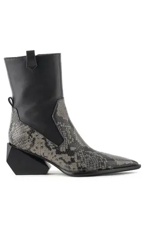 United Nude Ricky West Mid Ii Boot - Charcoal