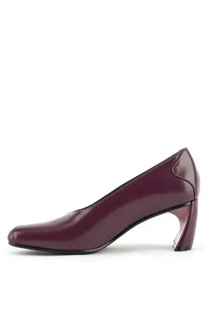 United Nude Zuma Dana Mid Heel Pumps - Fig Mix