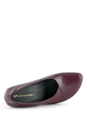 United Nude Zuma Dana Mid Heel Pumps - Fig Mix