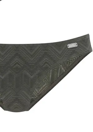 LASCANA Textured Bikini Bottom