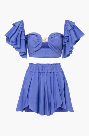 LUNA B Mini Shorts