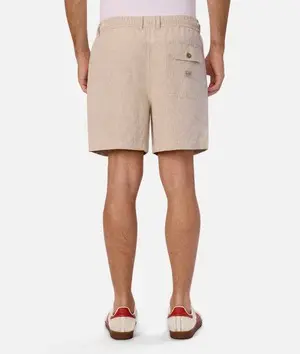 INDUSTRIE AUSTRALIA The Palma Linen Short - Flax