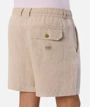 INDUSTRIE AUSTRALIA The Palma Linen Short - Flax