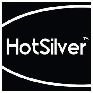 HOT SILVER Rectangular Sterling Silver Hoop Earrings