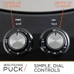 WOLFGANG PUCK 9.7qt Stainless Steel Air Fryer