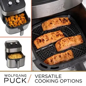WOLFGANG PUCK 9.7qt Stainless Steel Air Fryer