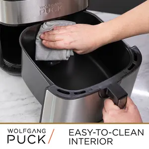 WOLFGANG PUCK 9.7qt Stainless Steel Air Fryer