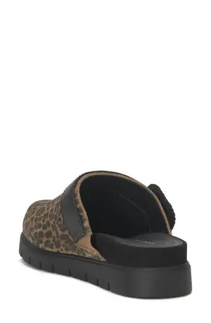 Lucky Brand Sachie Clog - Natural Leopard Suede