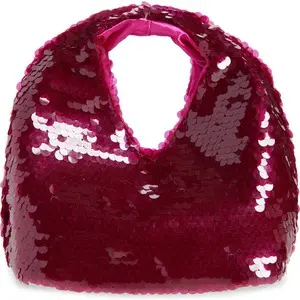 Dolce Vita Dahlia Sequin Shoulder Bag - Fuchsia