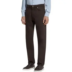 Zegna Medium Wash Jeans For Men
