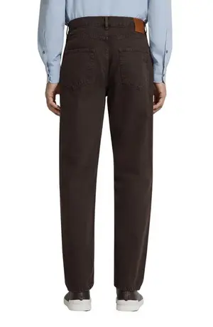 Zegna Roccia City Fit Jeans - Dark Brown