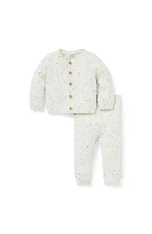 Janie And Jack Baby Cable Knit Matching Set