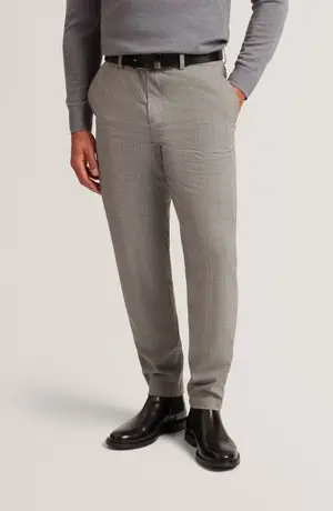 Ted Baker London Check Slim-fit Trousers