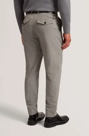 Ted Baker London Check Slim-fit Trousers