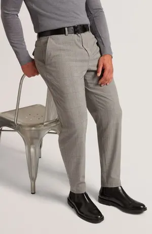 Ted Baker London Check Slim-fit Trousers