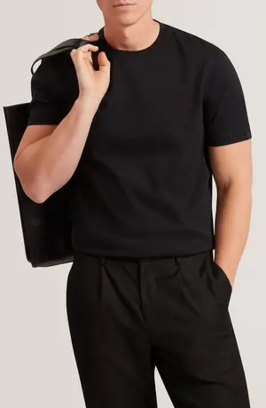 Ted Baker London Konrrad Cotton T-shirt - Black