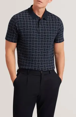 Ted Baker London Eduard Jacquard Polo