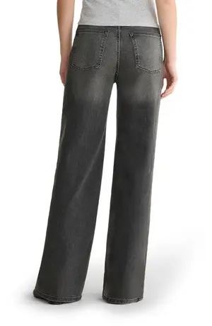 Warp + Weft Nce High Waist Wide Leg Jeans