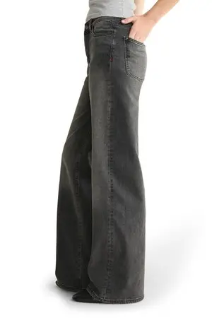 Warp + Weft Nce High Waist Wide Leg Jeans