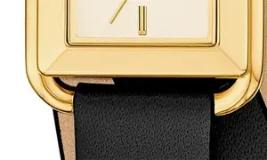 Tory Burch Kira Small Double Wrap Watch - Black