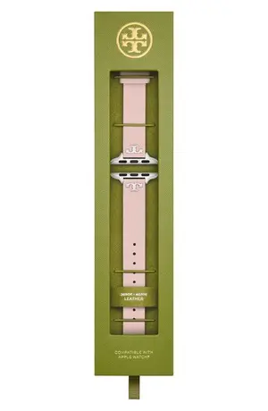 Tory Burch Leather Apple Watch® Band