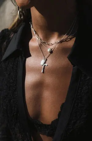 CHILD OF WILD Full Of Grace Charm Necklace - Silver
