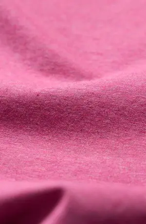 SEASALT CORNWALL Easel Long Sleeve Stretch Organic Cotton Top - Melange Rosa