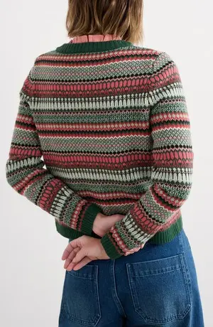 SEASALT CORNWALL Percella Cove Merino Wool-blend Cardigan