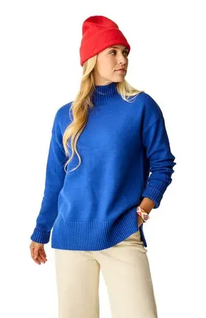 Carve Designs Woodward Sweater - Capri Heather