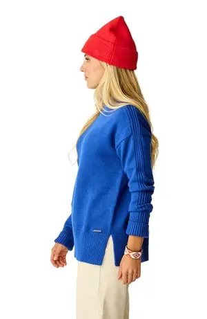 Carve Designs Woodward Sweater - Capri Heather