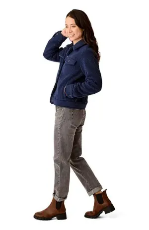 Carve Designs Boucle Fleece Trucker Jacket