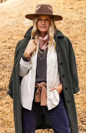 Carve Designs Sutton Boucle Fleece Jacket
