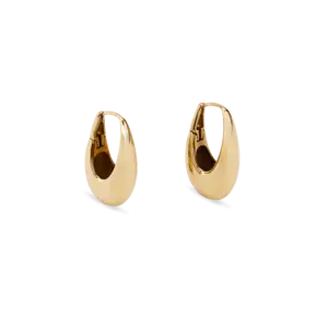 HEY HARPER September Oval Earrings - Gold