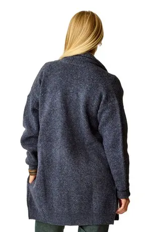 Carve Designs Priya Topper - Navy Heather