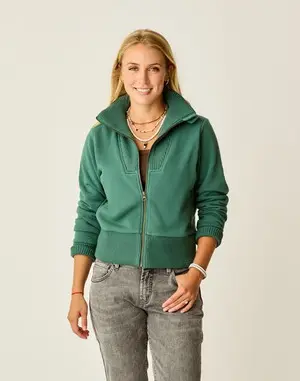 Carve Designs Briar Fleece Jacket - Bistro