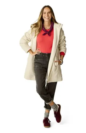 Carve Designs Indy Boucle Fleece Jacket - Birch