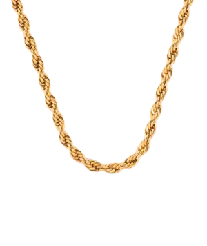 HEY HARPER Chunky Silhouette Chain Necklace - Gold