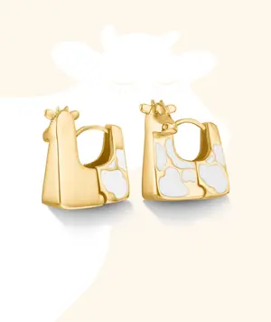 HEY HARPER Moo Earrings - Gold
