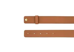 VAINCOURT PARIS L'elegante Leather Corset Belt - Camel