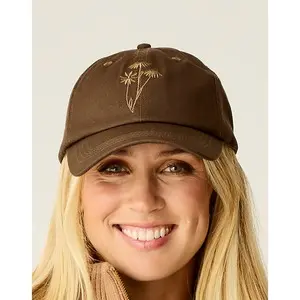 Carve Designs Embroidered Baseball Cap - Espresso
