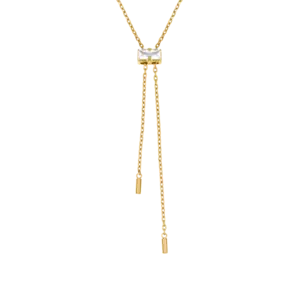 HEY HARPER Crystal Zirconia Gumdrop Necklace - Gold