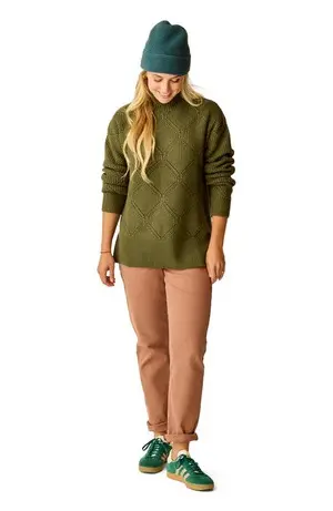 Carve Designs Woodward Allover Pullover Sweater