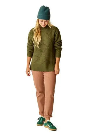 Carve Designs Woodward Allover Pullover Sweater